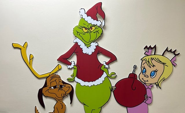 Christmas Theme Favorite Toy Cut Outs | Unique Plastic Cut Outs of Your ...